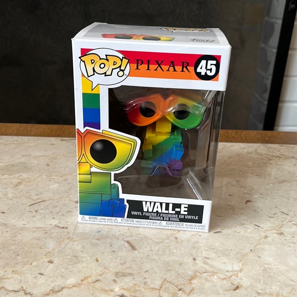 Funko | Toys | Pop Disney Pixars Walle Rainbow Funko Pop 45 | Poshmark